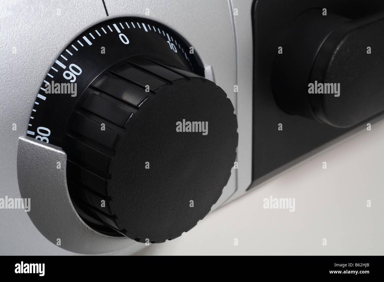 Close up of combination dial on a fire safe Stock Photo - Alamy