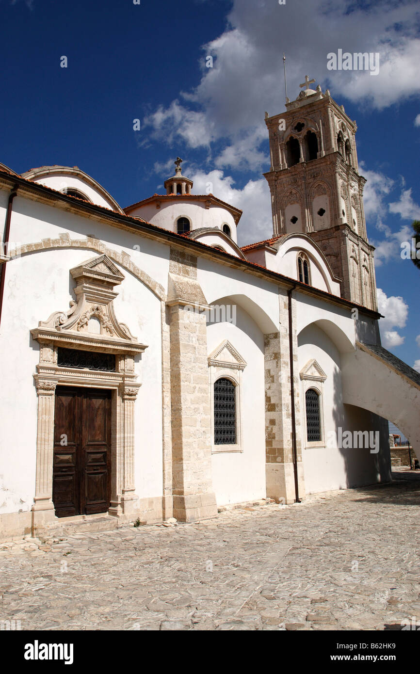 exterior of the village church of the holy cross lefkara famous for ...