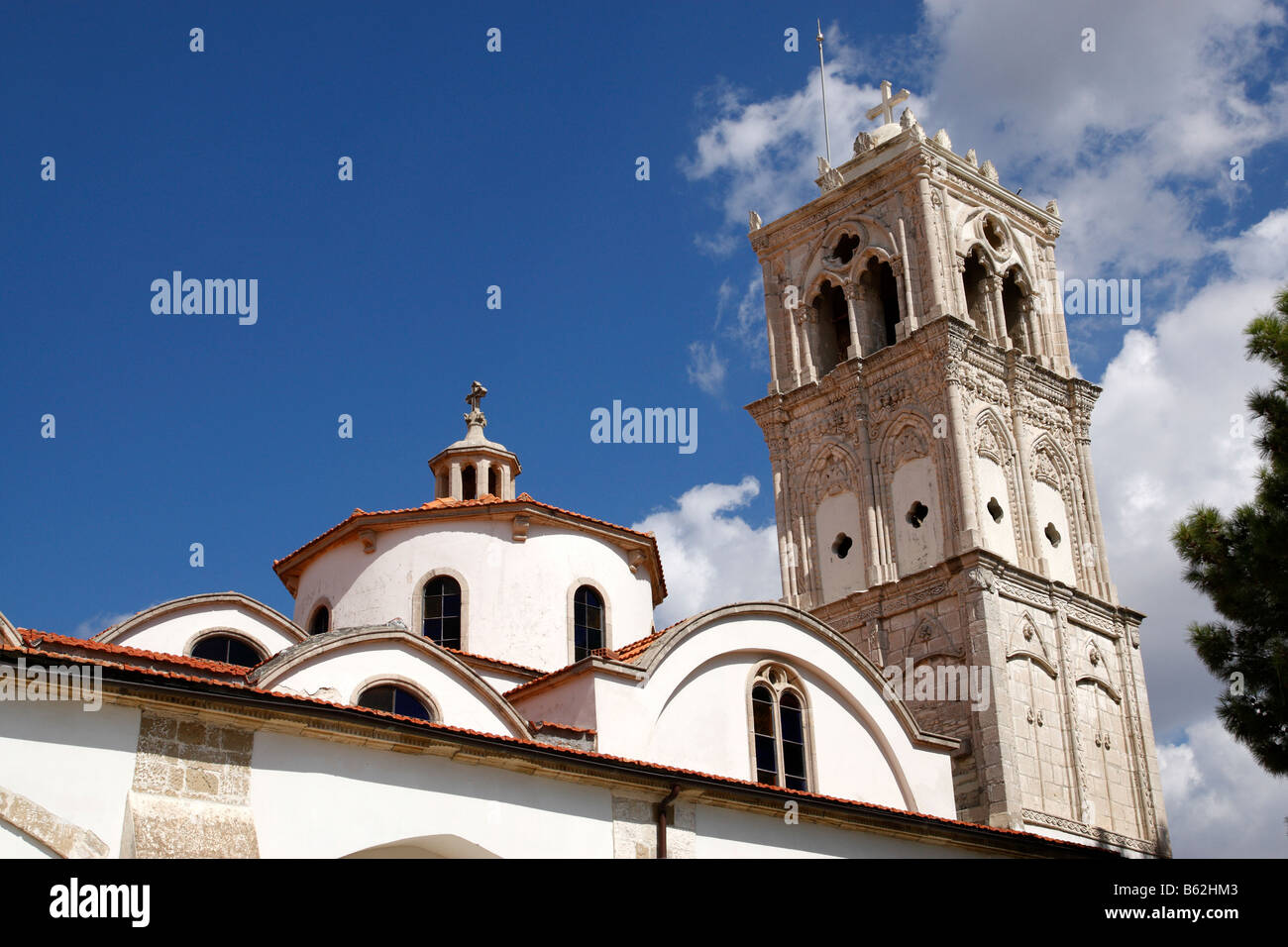 exterior of the village church of the holy cross lefkara famous for ...