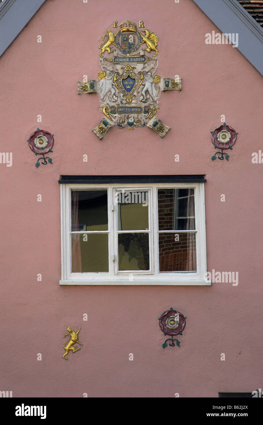 Parging pargeting plaster decoration decorative nobody no one historic ...
