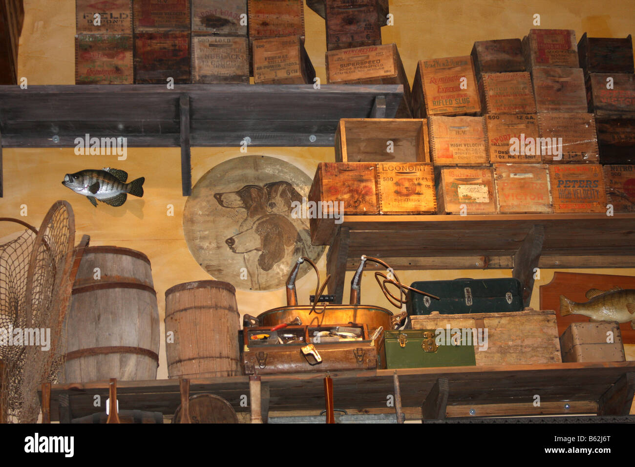 Old fishing boxes hi-res stock photography and images - Alamy