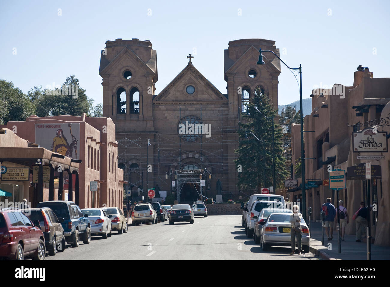 Cathedral Basilica of Saint Francis of Assisi, Santa Fe in New Mexico ...