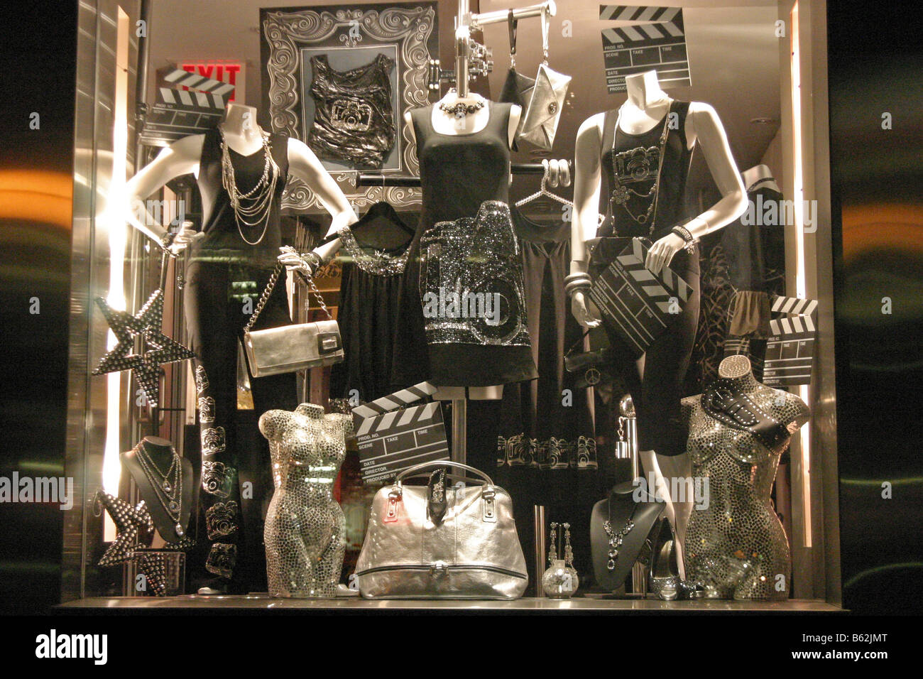 Window display dresses hi-res stock photography and images - Alamy