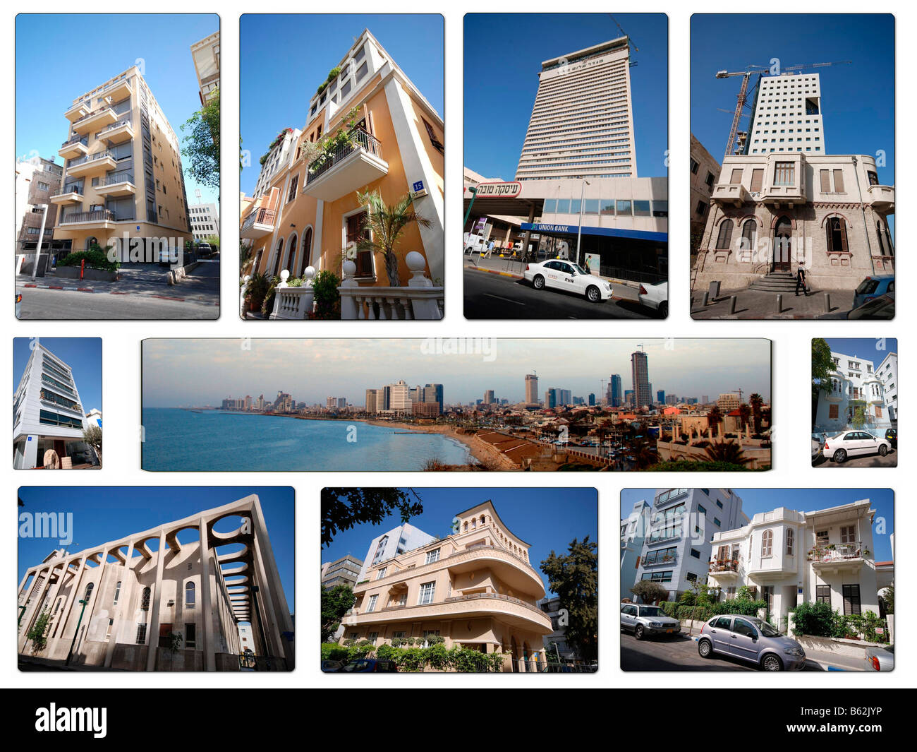 Israel Tel Aviv Collage of Architecture Stock Photo - Alamy