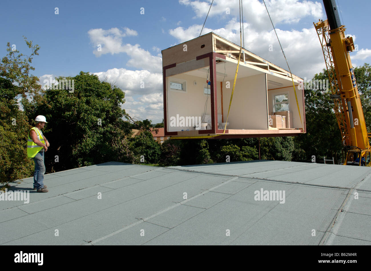 Modular construction crane hi-res stock photography and images - Alamy