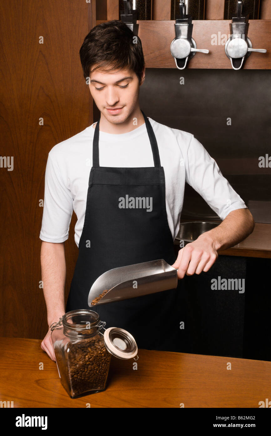 Coffee shop work routine hi-res stock photography and images - Alamy