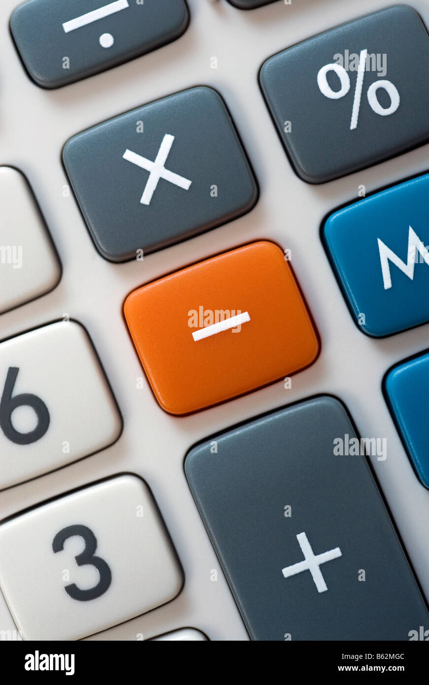 Close-up of a calculator Stock Photo - Alamy