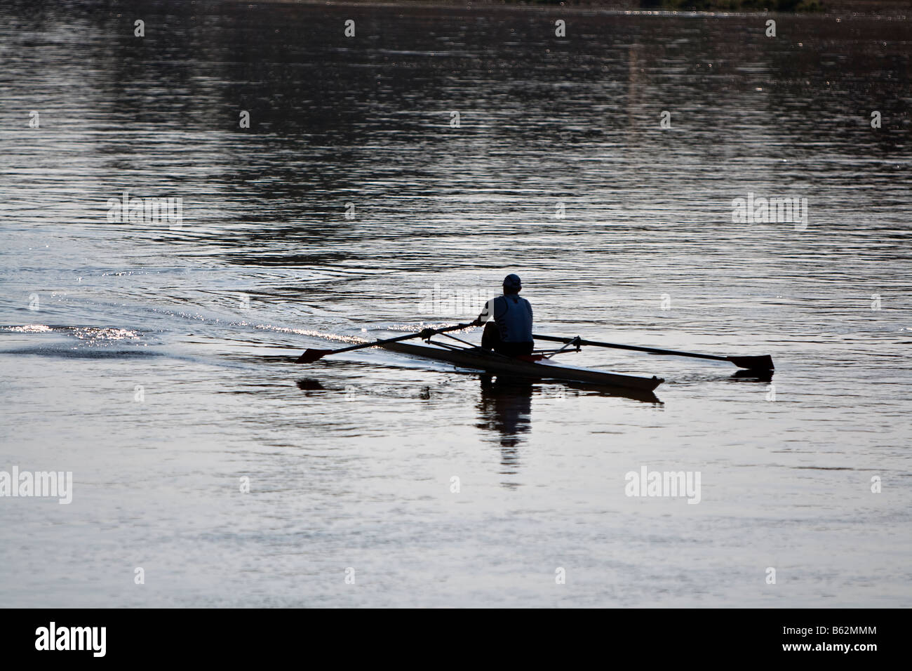 Rowing boat race practice hi-res stock photography and images - Alamy