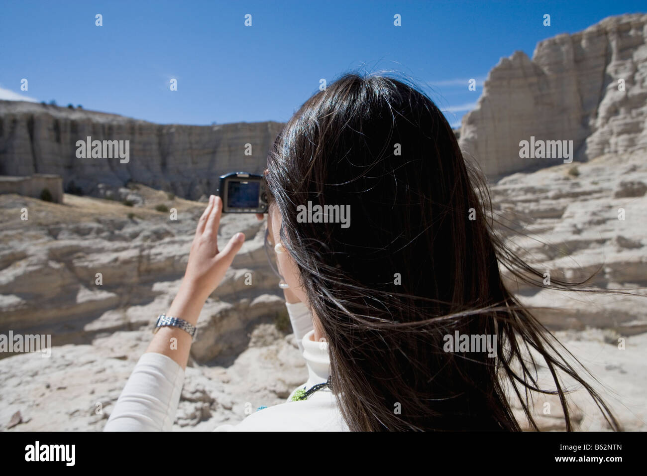 Tourist camera rear view hi-res stock photography and images - Alamy