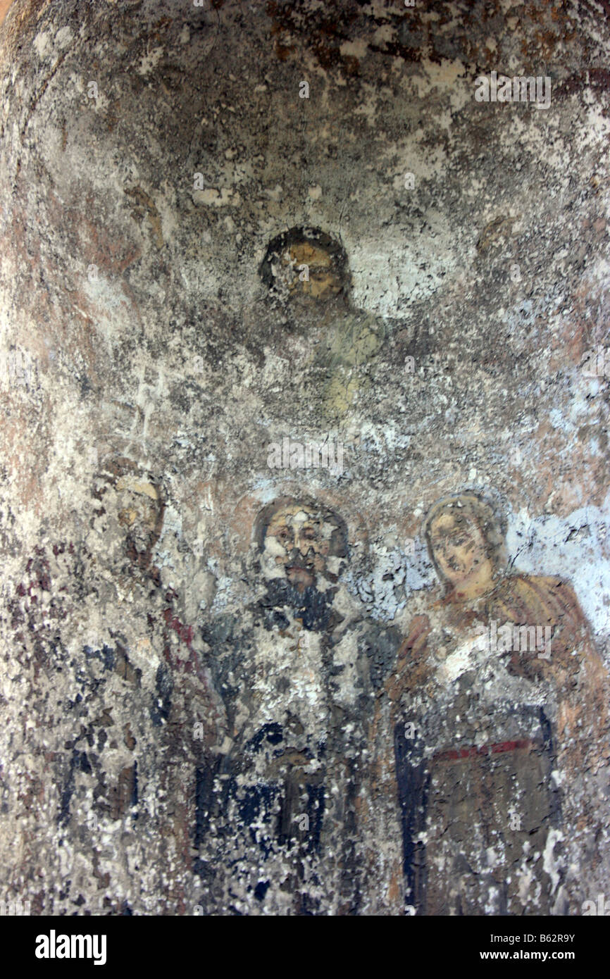 Fresco of the Uniate Church of Holy Trinity, Vilnius, Lithuania Stock ...