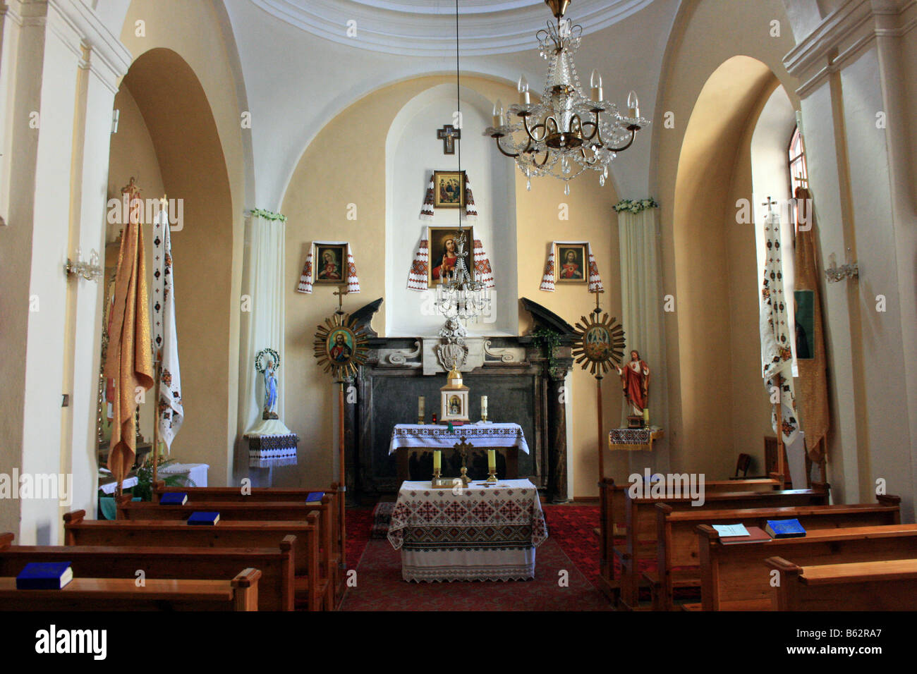 Uniate Church of Holy Trinity, Vilnius, Lithuania Stock Photo - Alamy
