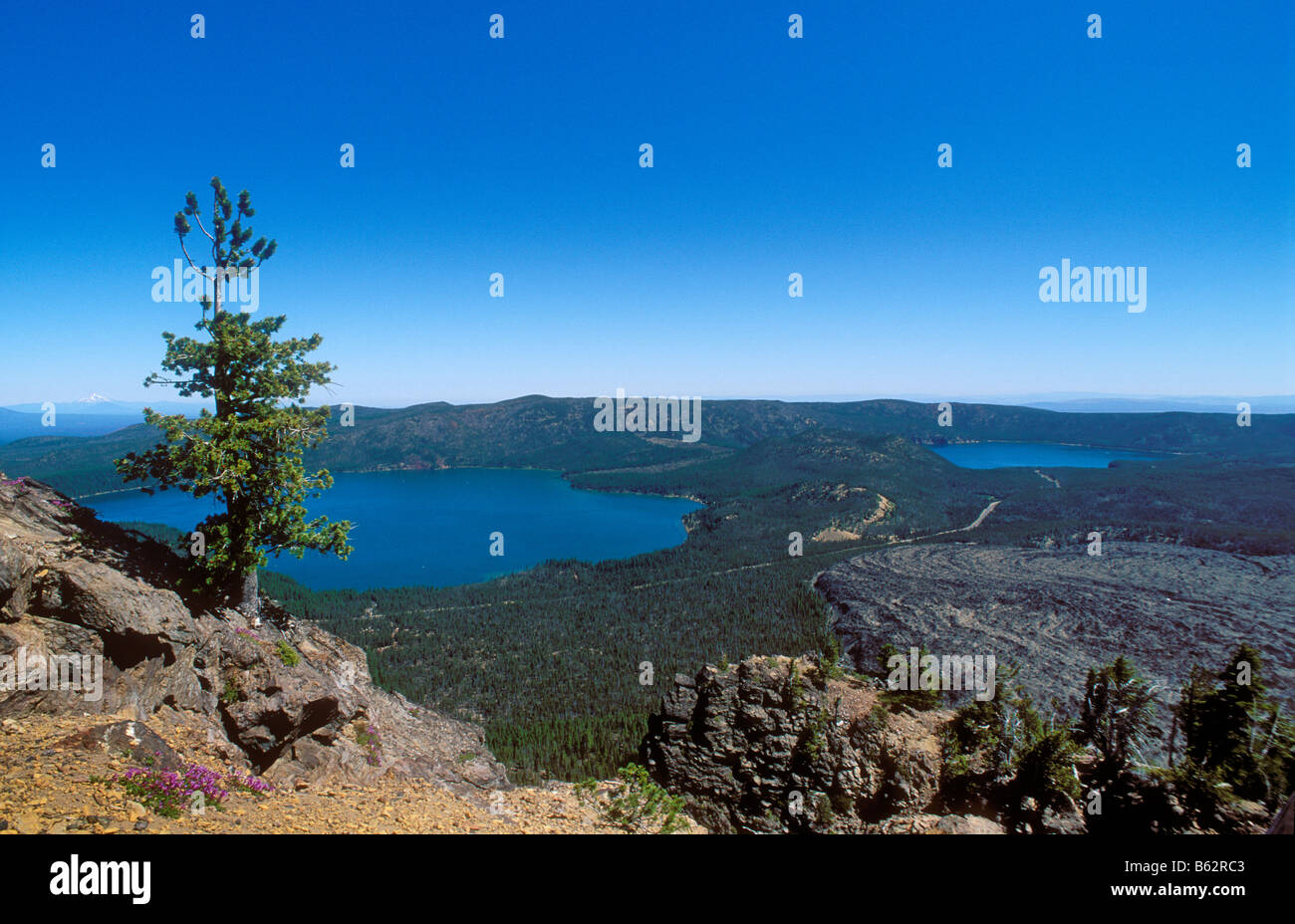 Newberry National Volcanic Monument Paulina East Lakes Big Obsidian ...