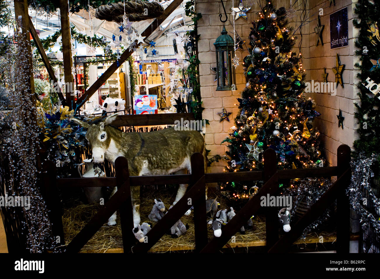 Donkey christmas tree hi-res stock photography and images - Alamy