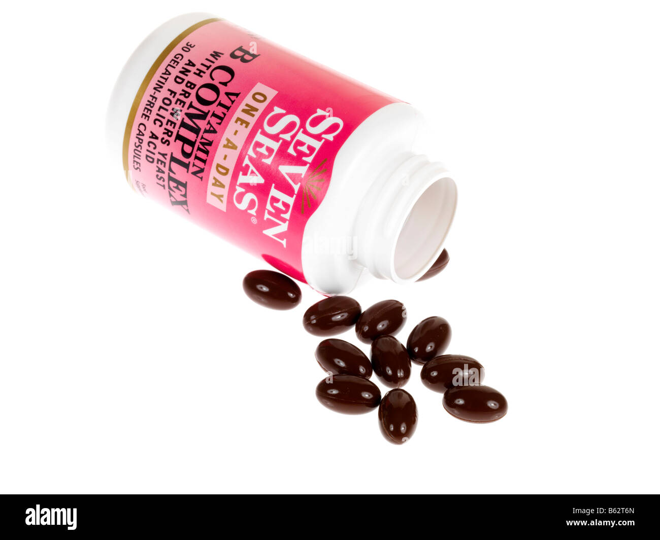 Vitamin B Complex Capsules Stock Photo - Alamy
