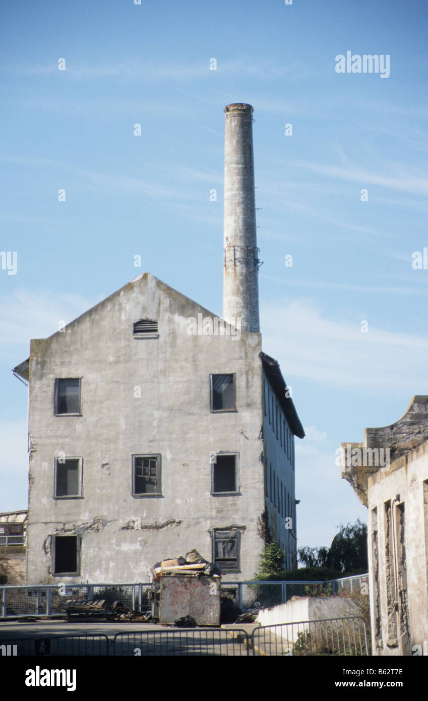 Alcatraz Island and prison, San Francisco Bay, abandoned building ...