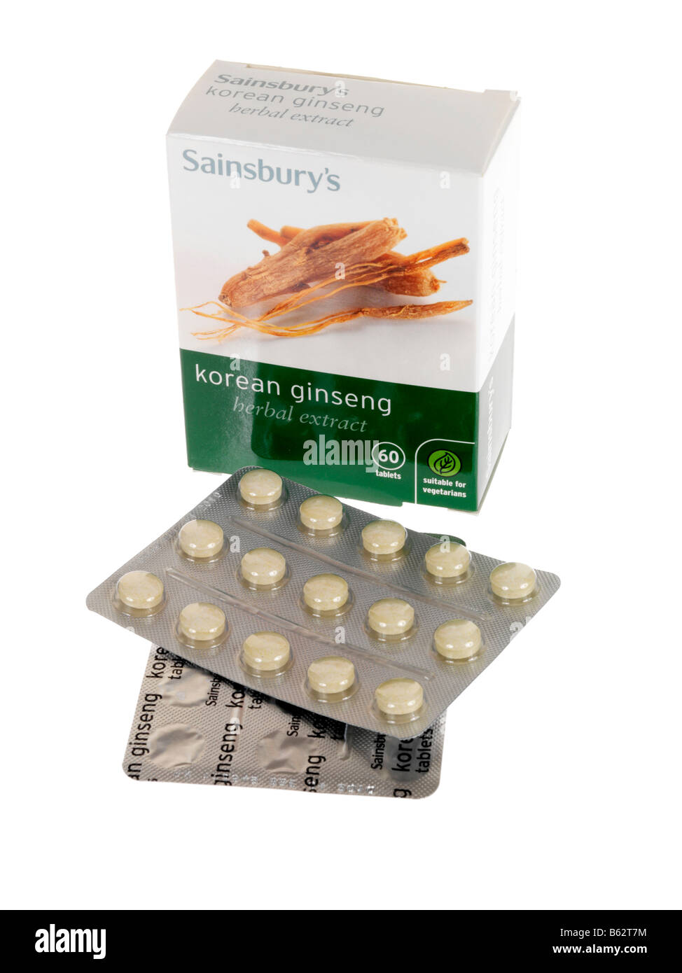 Korean ginseng tablets hi-res stock photography and images - Alamy