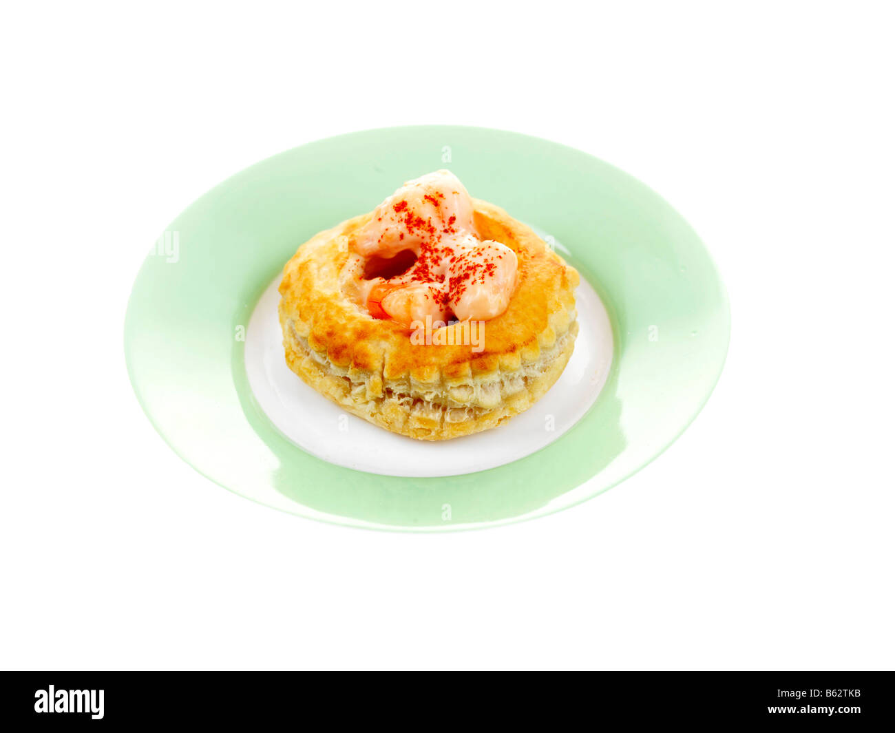 Prawn Vol Au Vents Stock Photo - Alamy