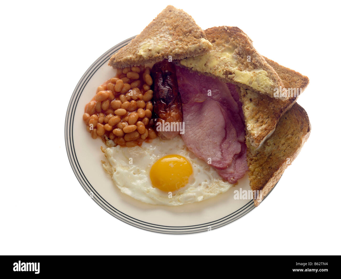 Full English Breakfast Stock Photo - Alamy