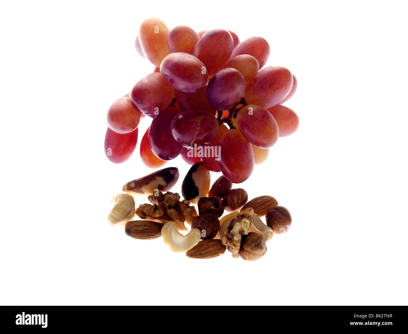 Healthy snacks peanuts cashews almonds hi-res stock photography and ...