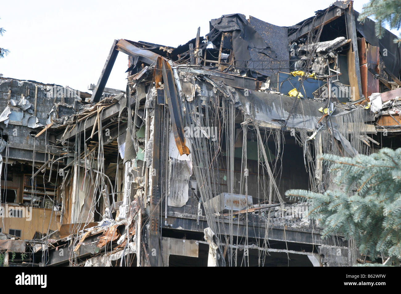 Fire bombing hi-res stock photography and images - Alamy