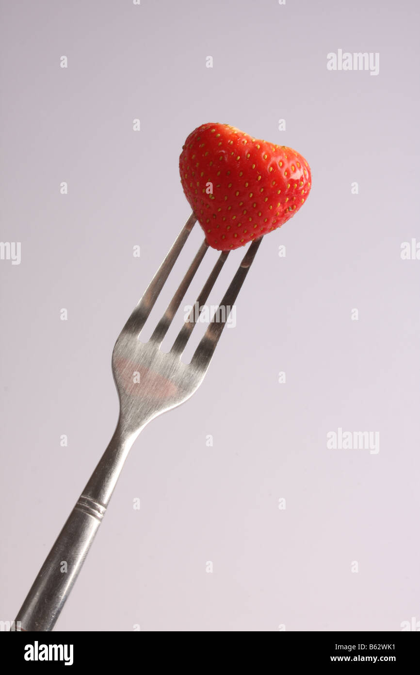 Fork and fruit hi-res stock photography and images - Alamy