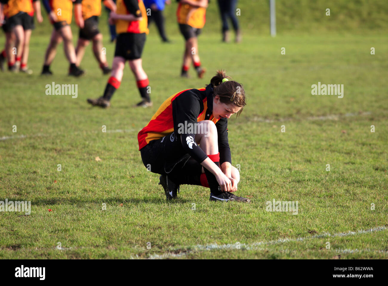 Female rugby teams hi-res stock photography and images - Alamy