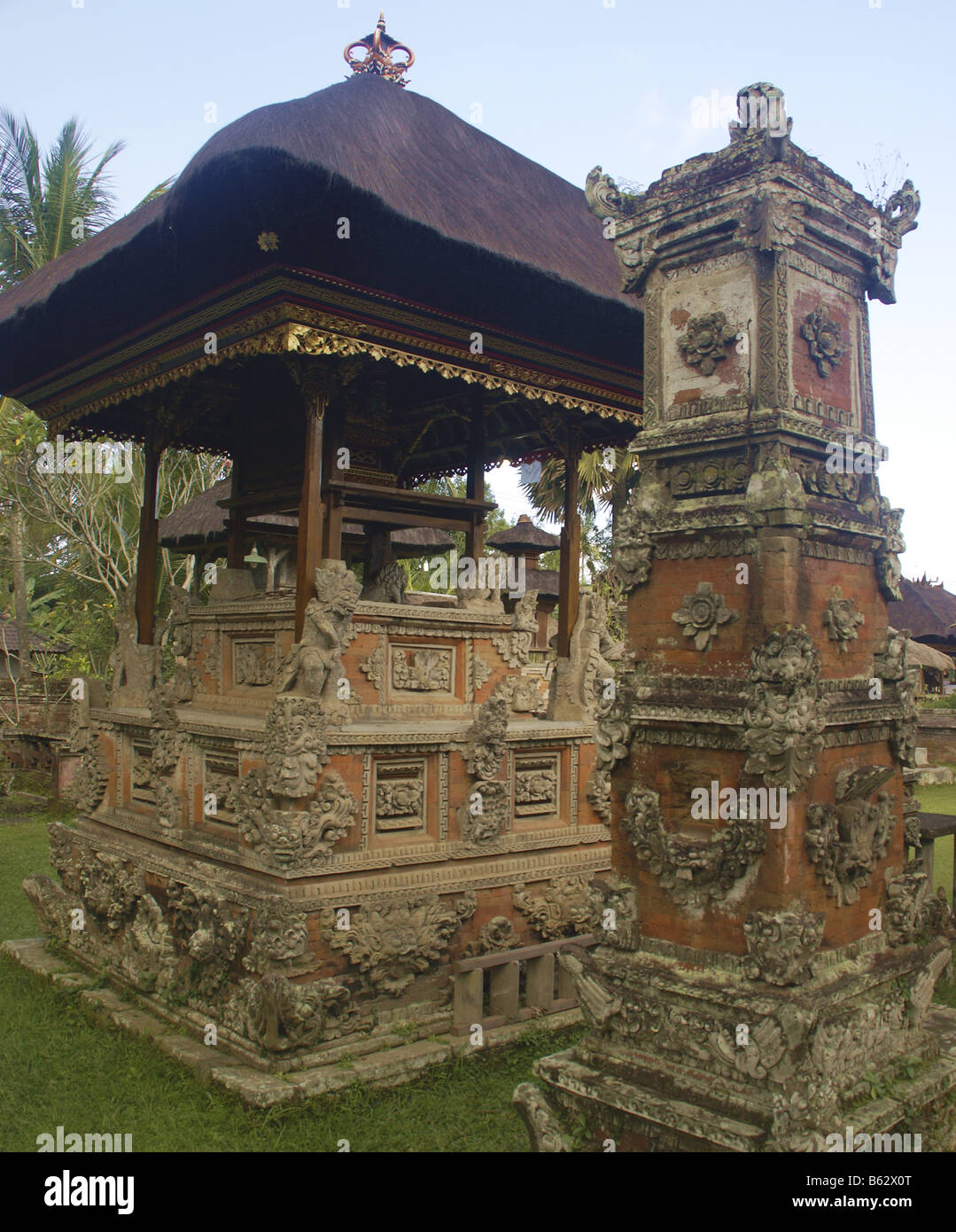 Temple buildings in Bali Stock Photo - Alamy
