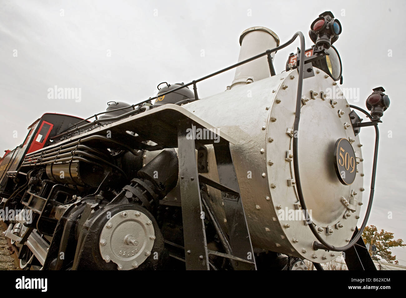 Steam locomotive on display in Cookeville Tennessee as a touristic ...