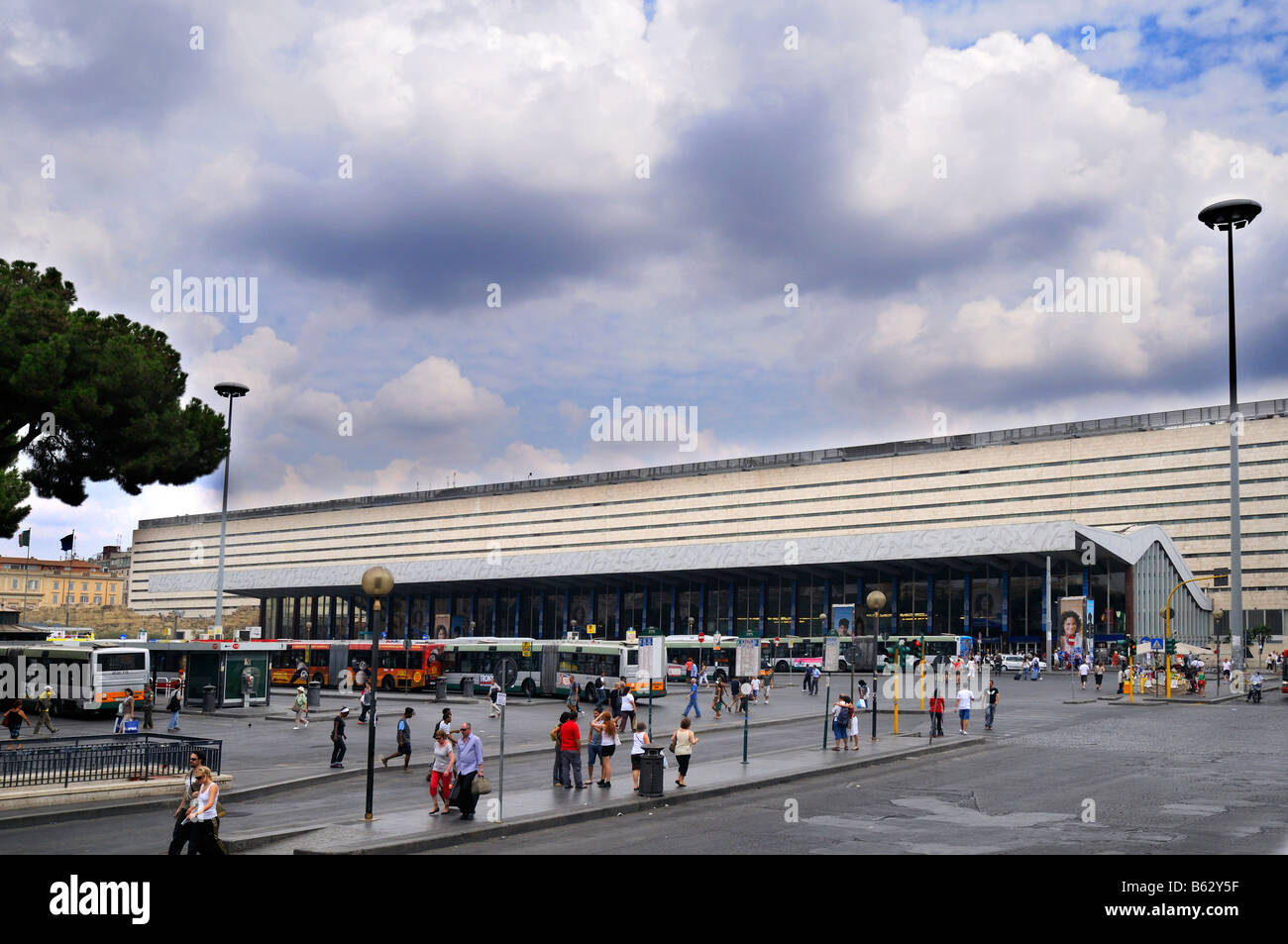 Termini - the main Train Station of Rome Italy Stock Photo - Alamy