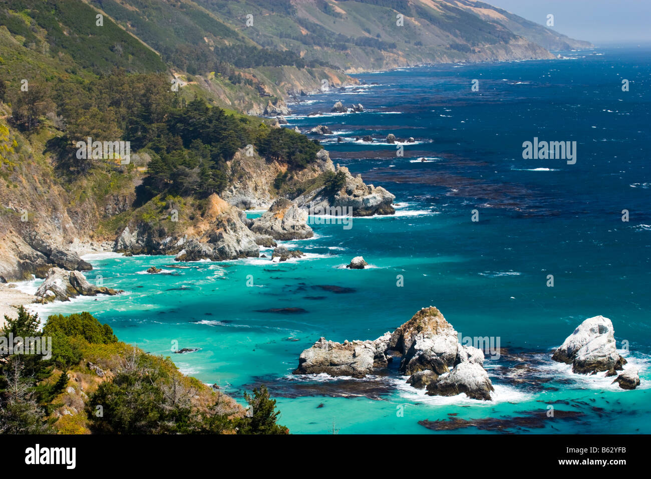 Pacific Coast Highway one Stock Photo - Alamy