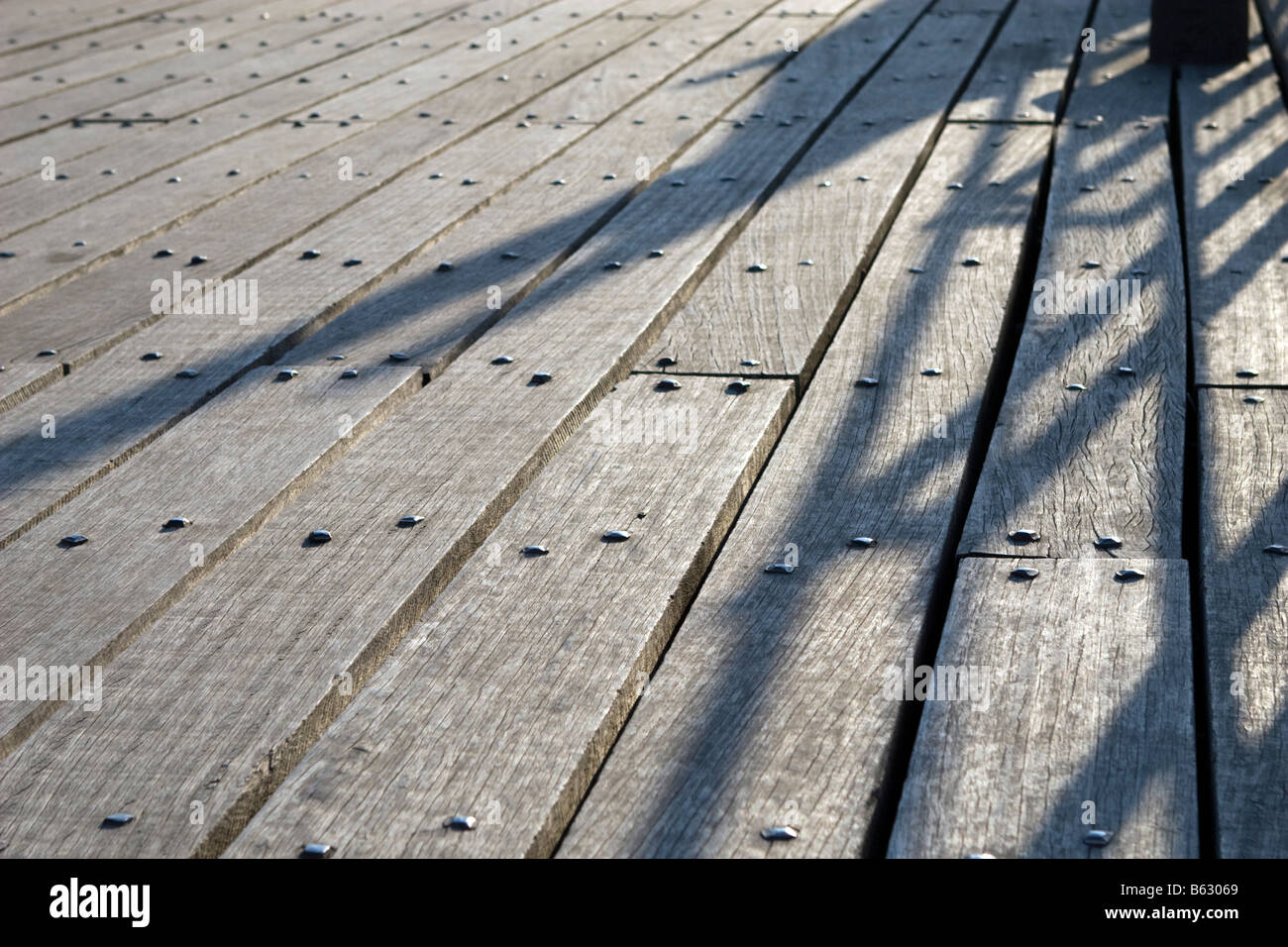 Limassol marina wooden pier Stock Photo - Alamy