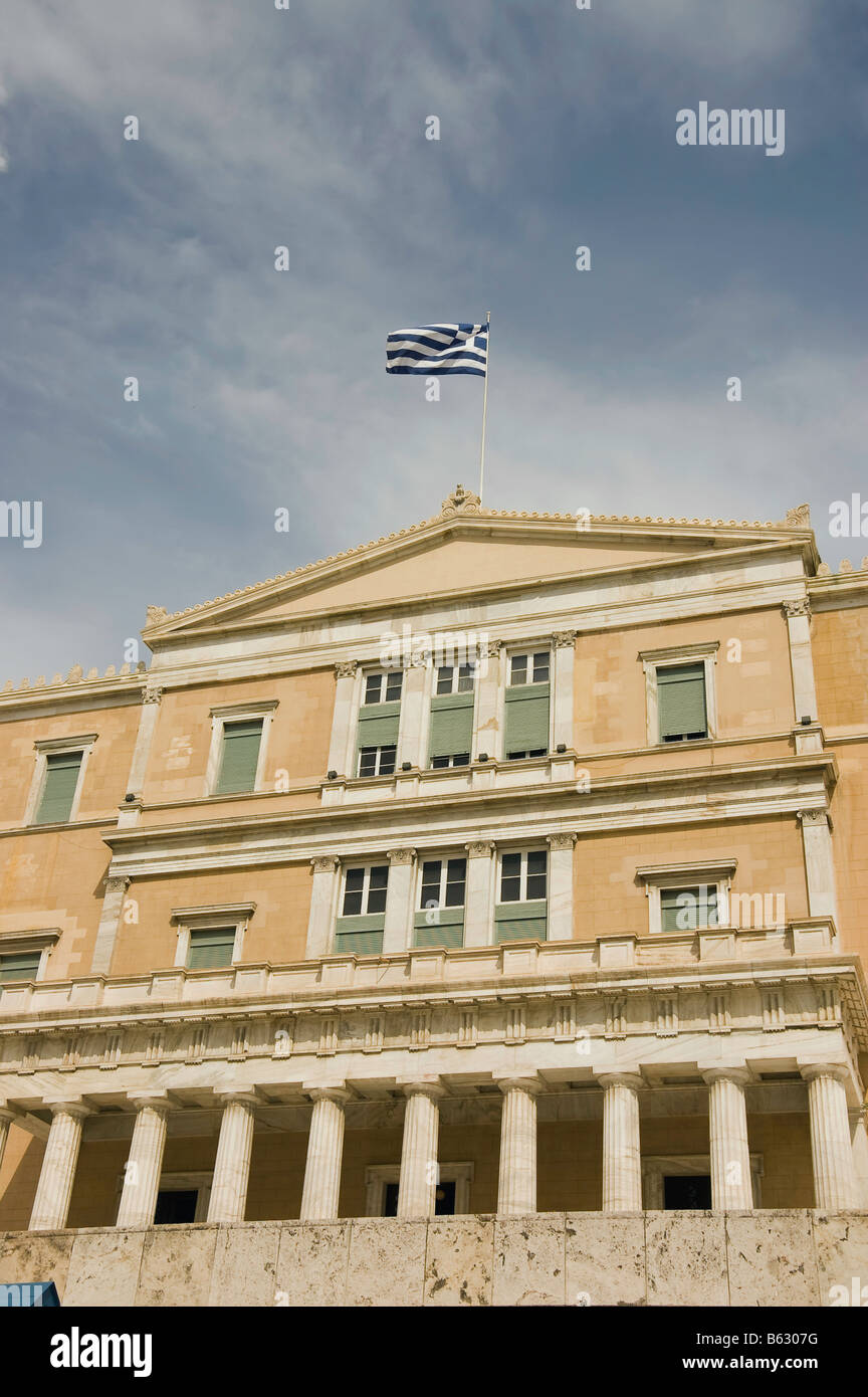 Front view of parliament building of Athens Stock Photo - Alamy