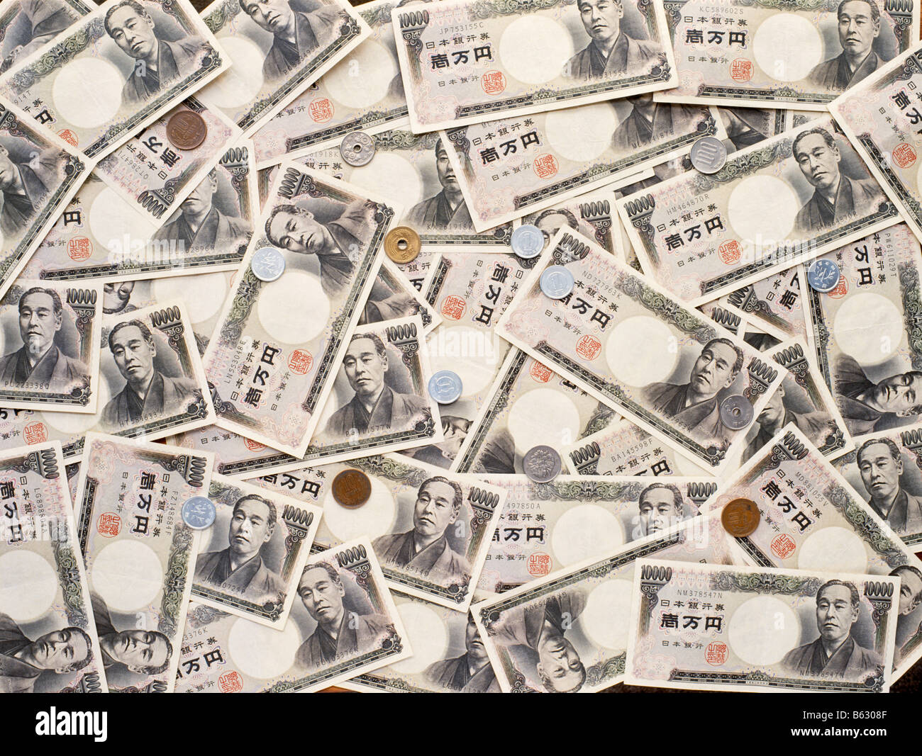 Japanese yen banknotes coins hi-res stock photography and images - Alamy