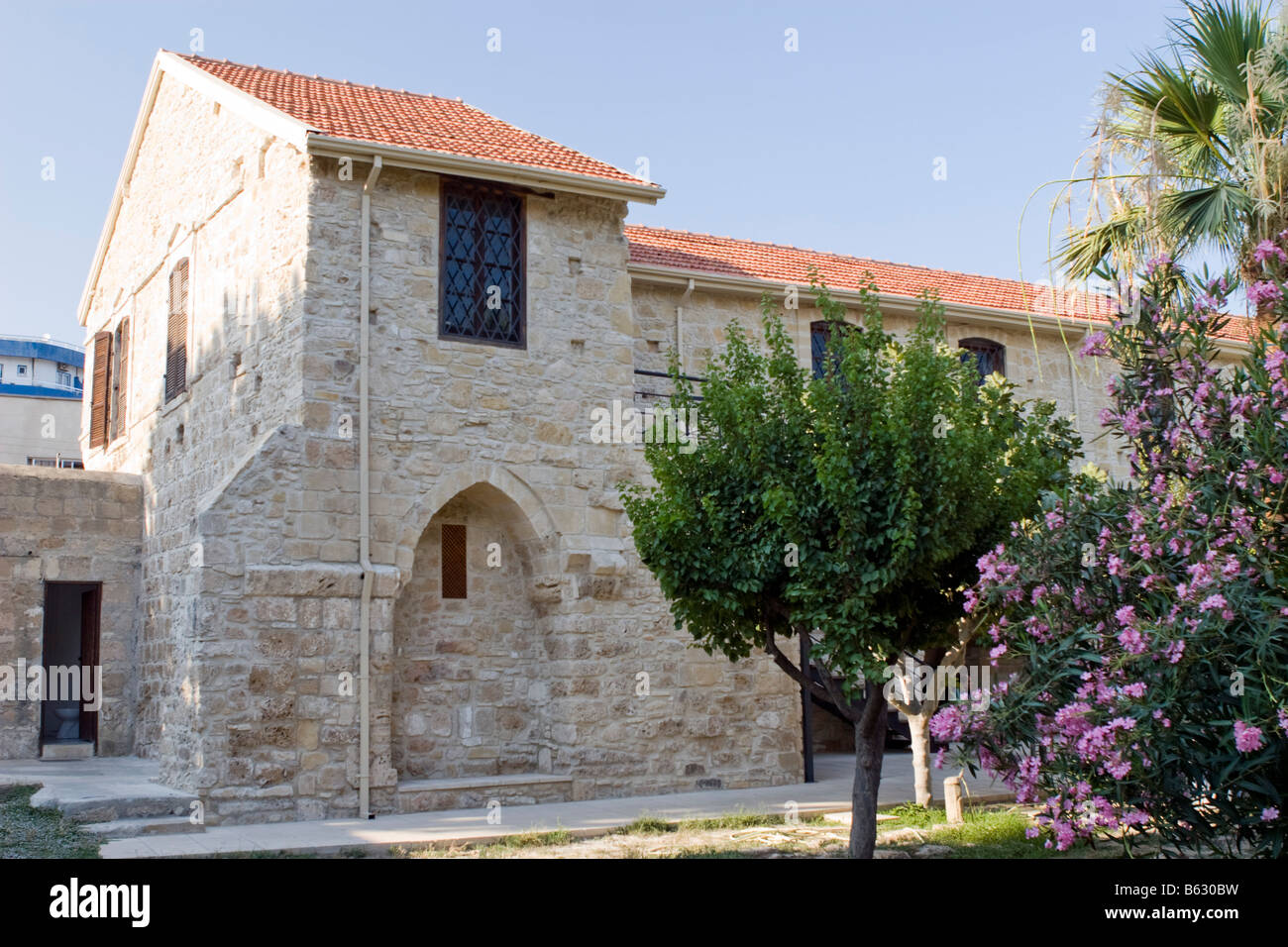 Larnaca fort Local Mediaeval Museum Stock Photo - Alamy