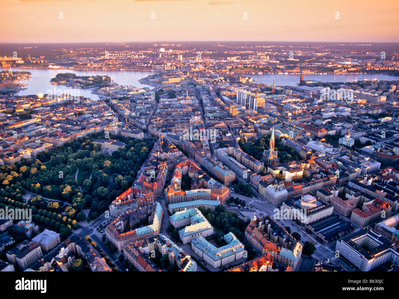 Aerial stockholm and boats hi-res stock photography and images - Alamy