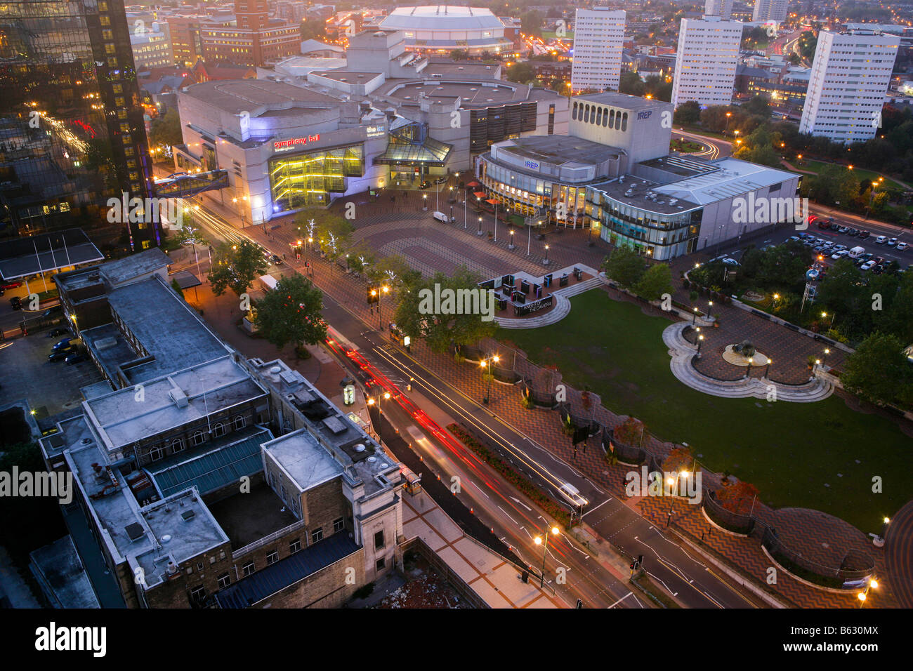 City square aerial hi-res stock photography and images - Alamy