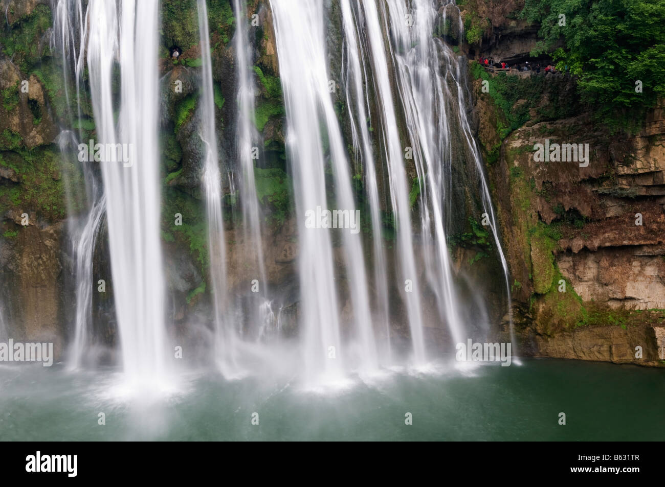 China Guizhou Province Huangguoshu Waterfall largest in China 81m wide ...