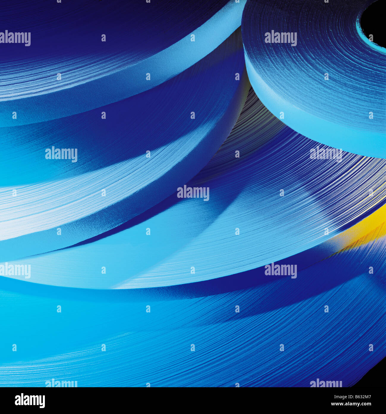 Close-up of rolls of ribbon Stock Photo - Alamy