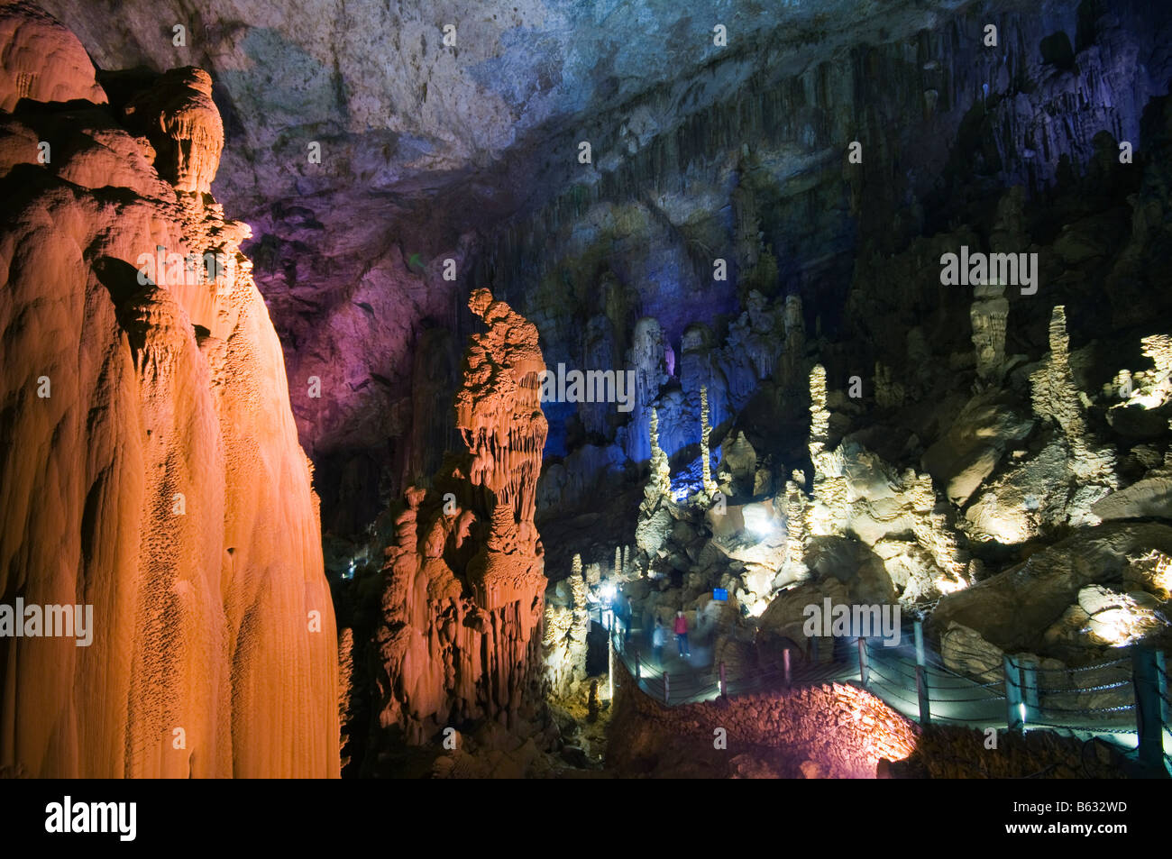 China Guizhou Province Zhijin Cave largest in China 10 km long and 150 ...