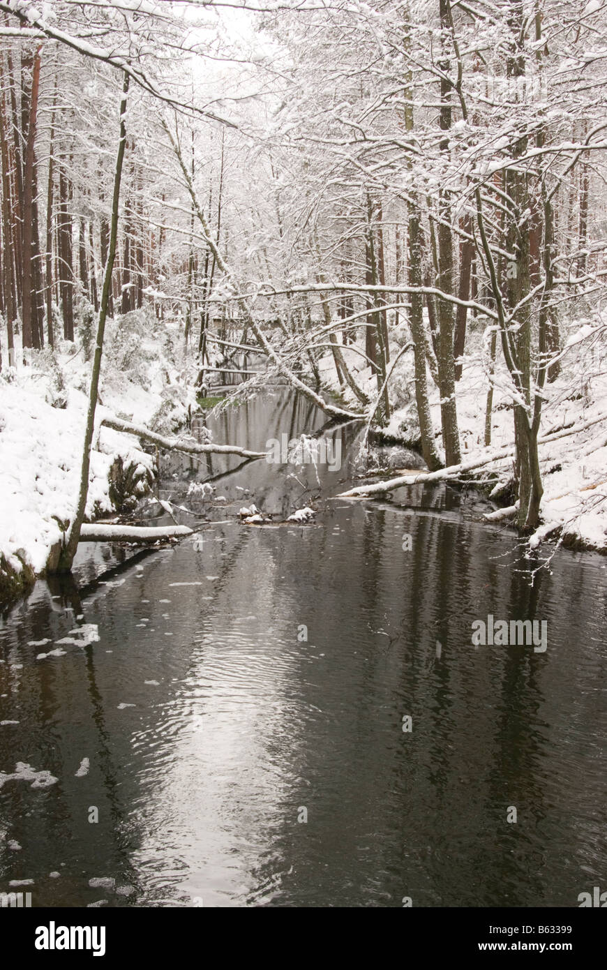 river in winter Stock Photo - Alamy