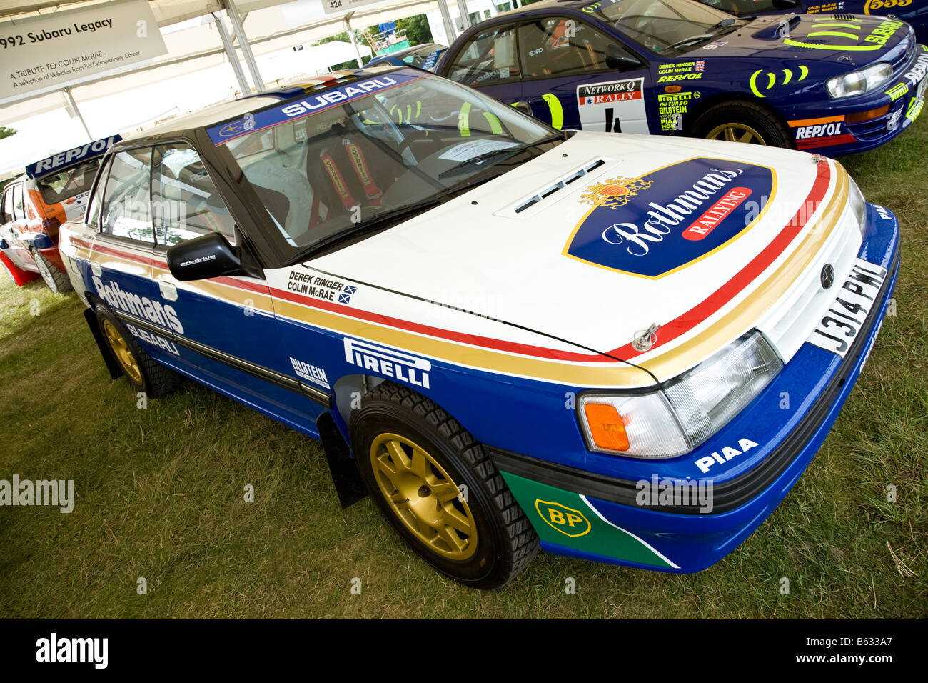 Colin mcrae subaru hi-res stock photography and images - Alamy