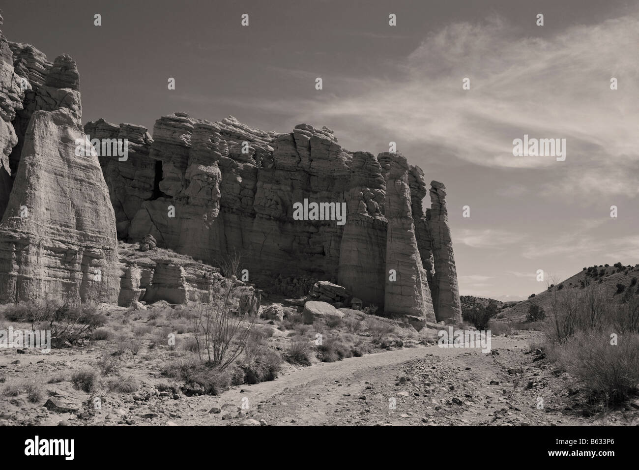 Rock formations on a landscape Stock Photo - Alamy