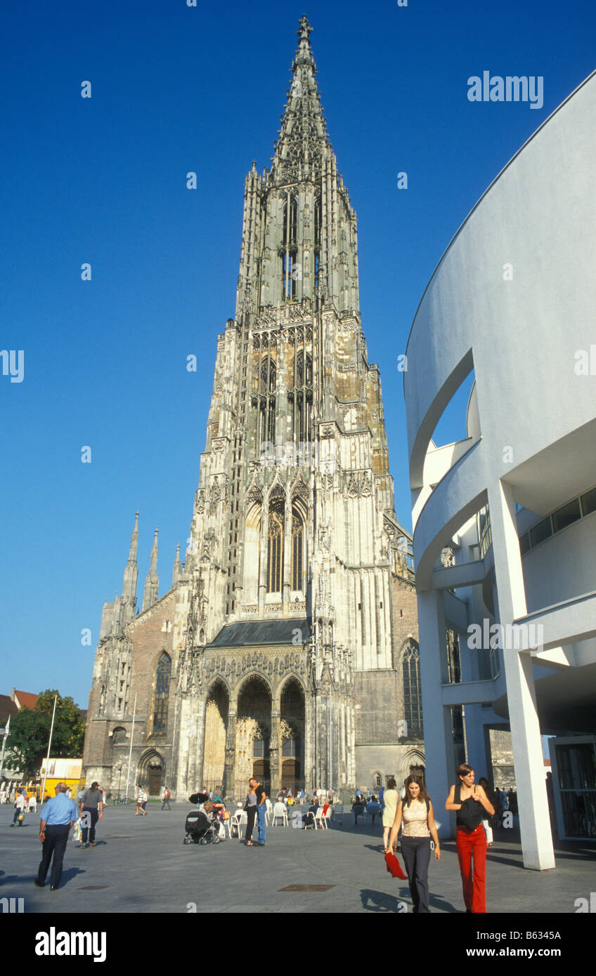 Stadthaus and ulm cathedral hi-res stock photography and images - Alamy