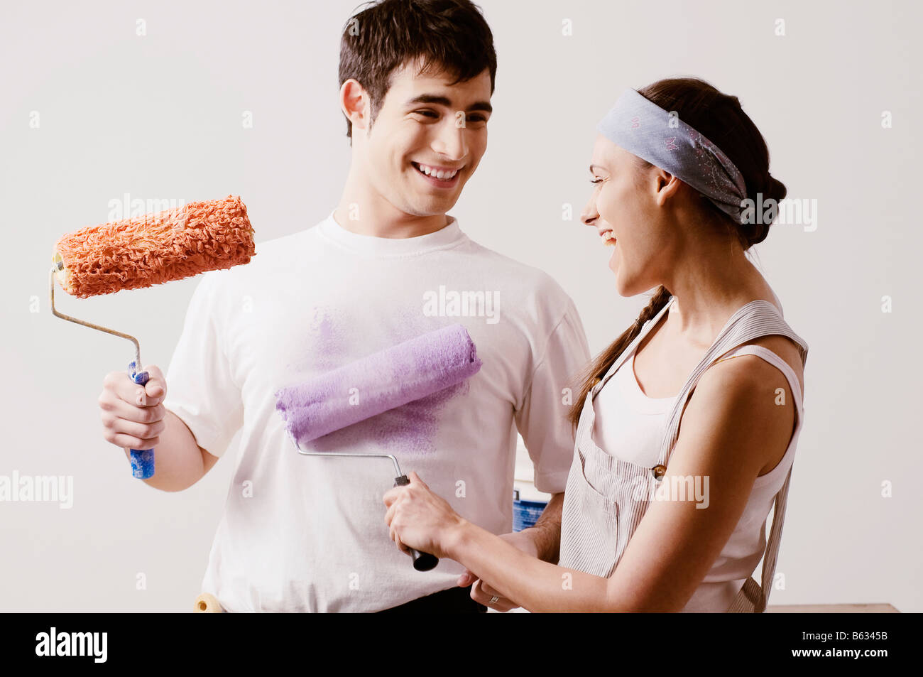 Paint rollers hi-res stock photography and images - Alamy