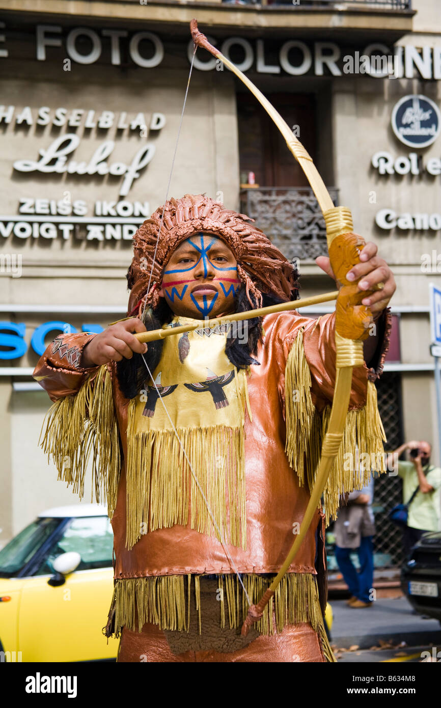 Indian street performer hi-res stock photography and images - Alamy