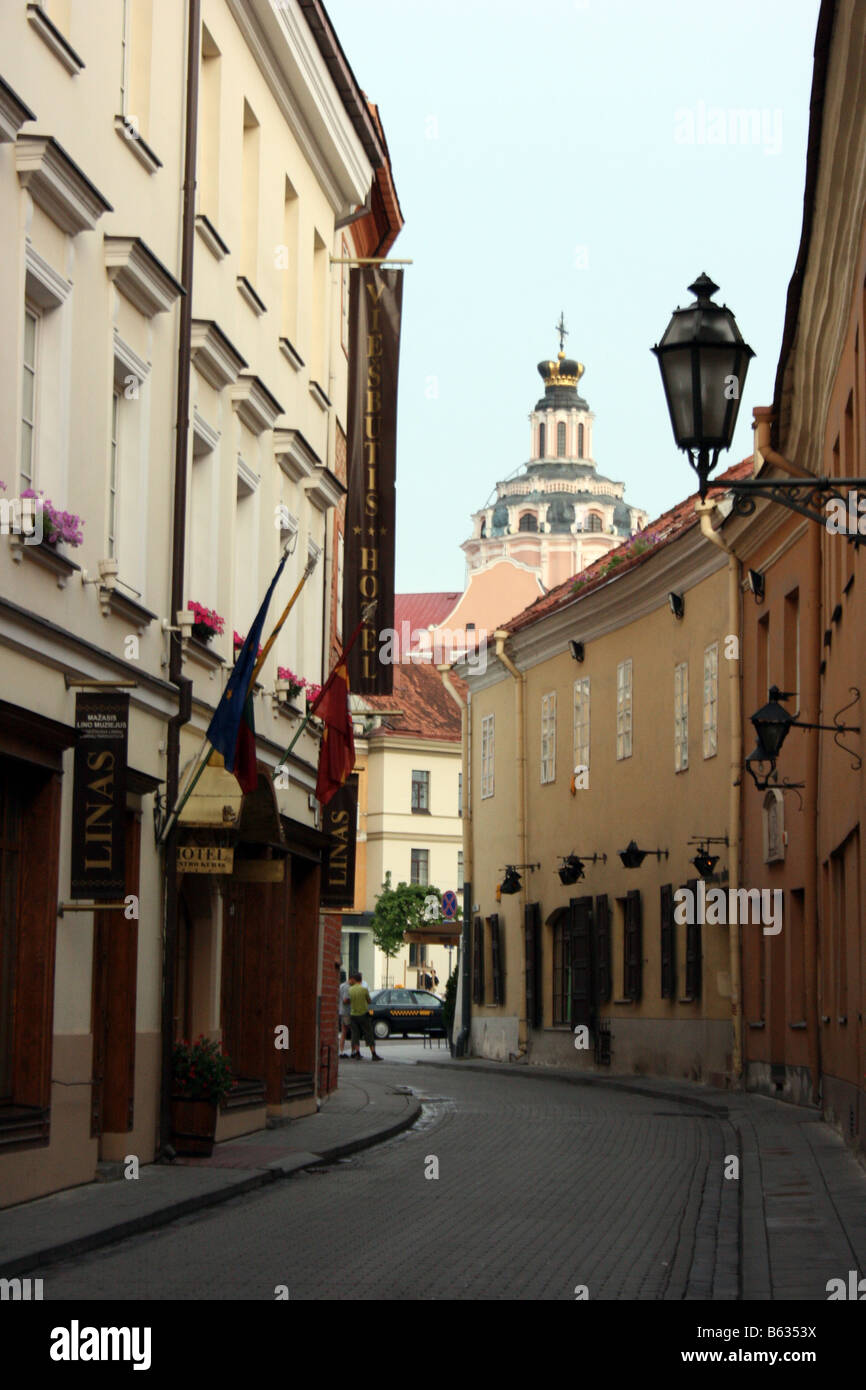 Old town, Vilnius, Lithuania Stock Photo - Alamy