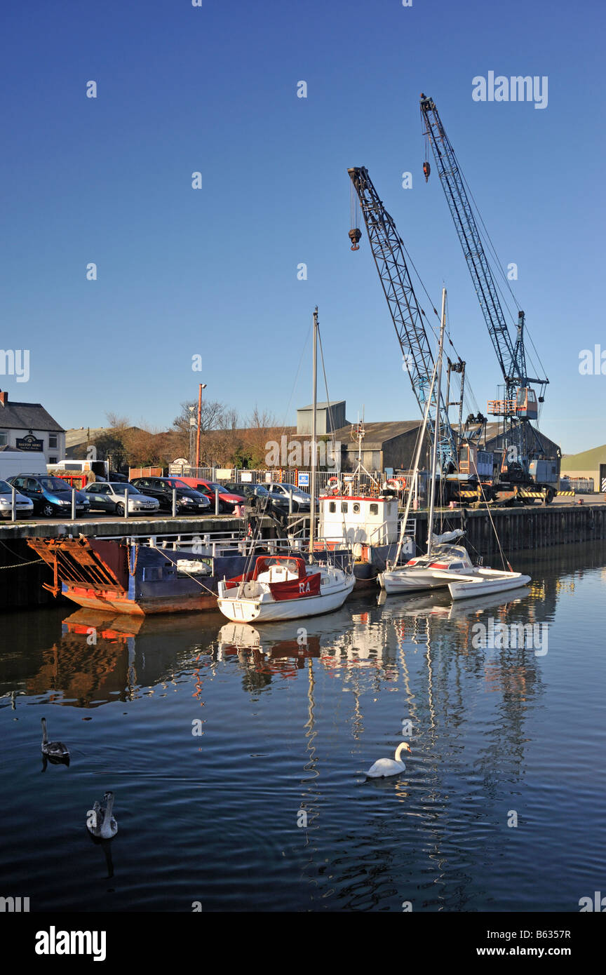 Glasson Dock, Lancashire, England, United Kingdom, Europe Stock Photo ...