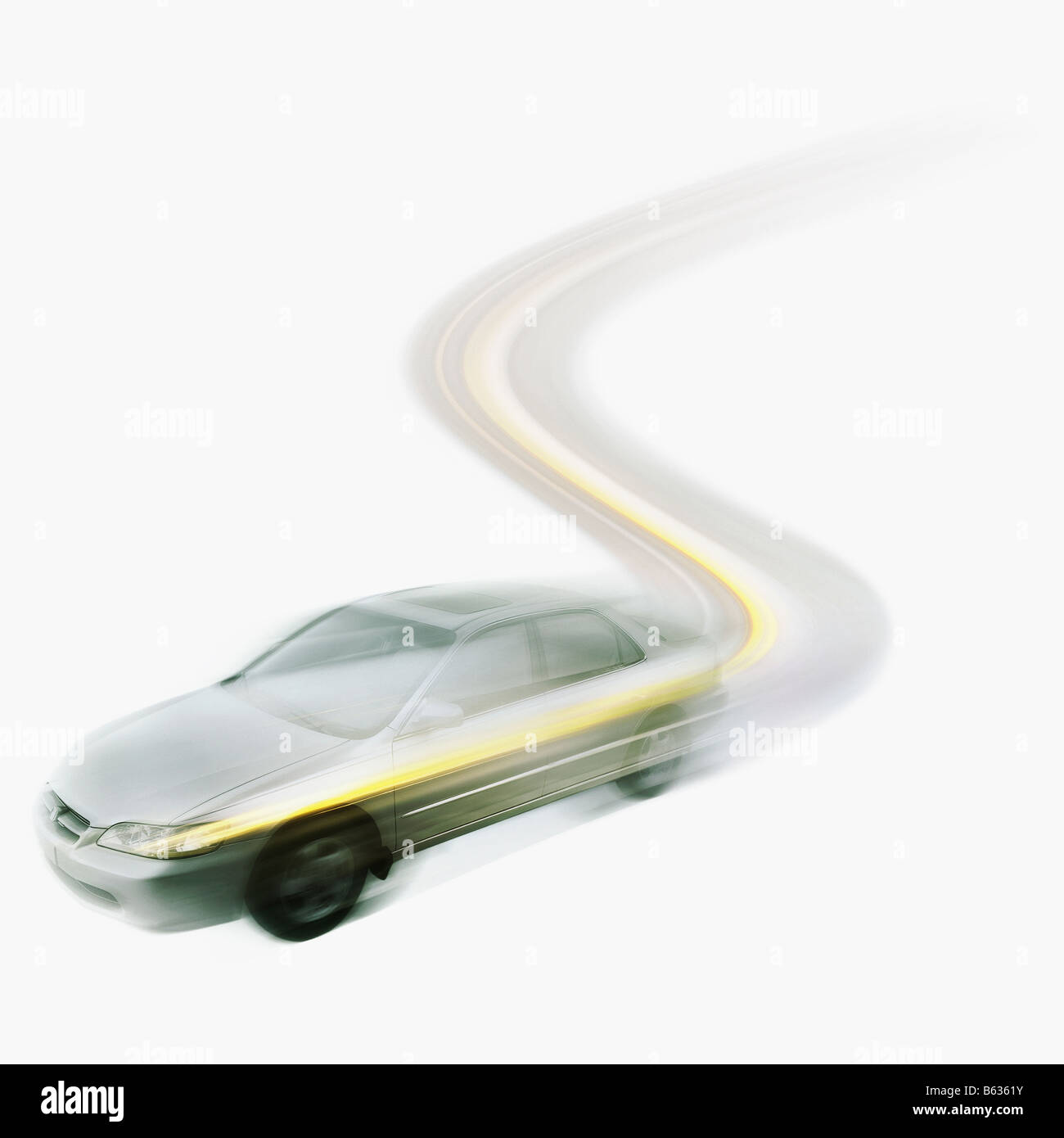 Car moving on the road Stock Photo - Alamy