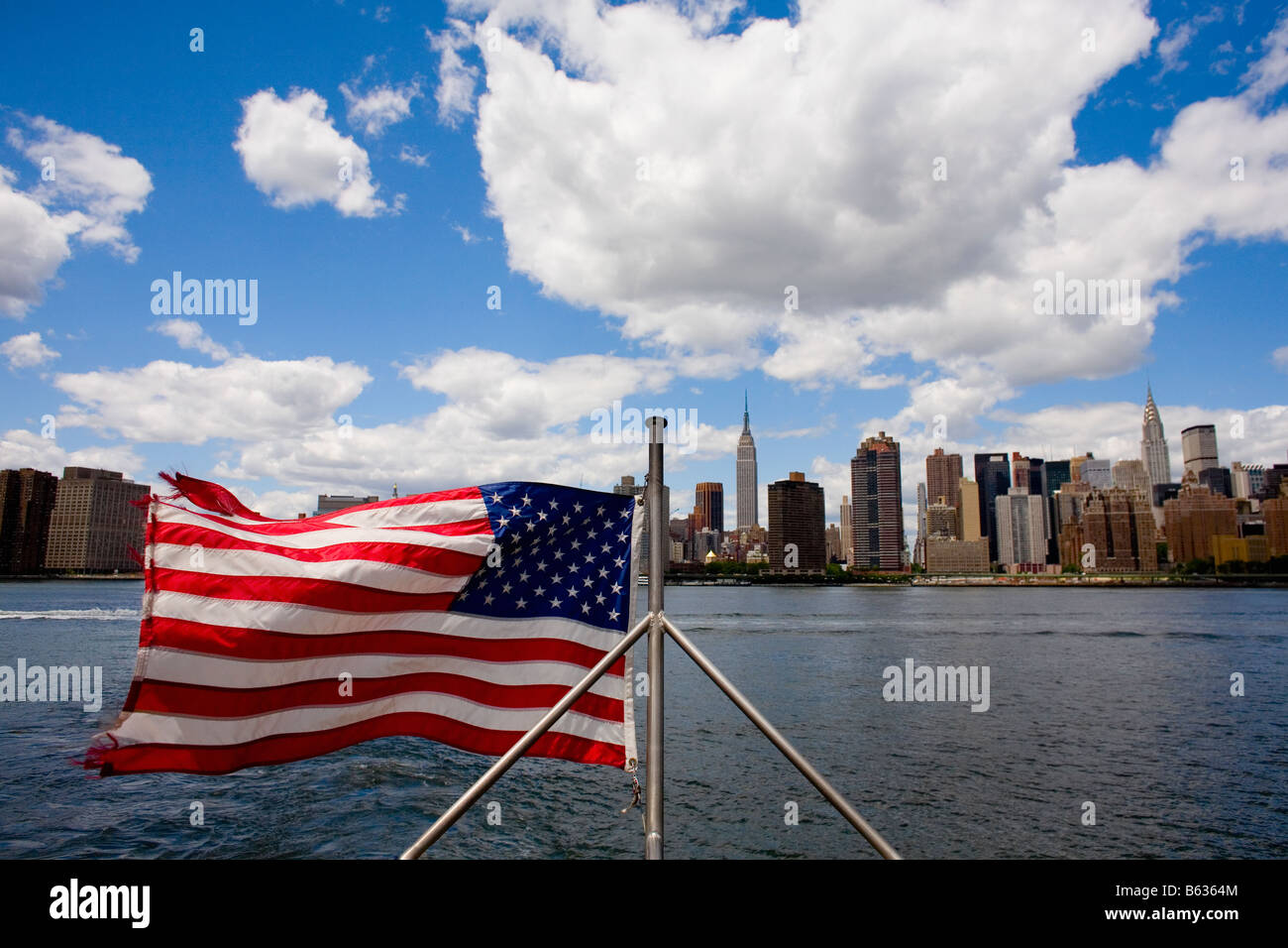 American flag by river hi-res stock photography and images - Alamy