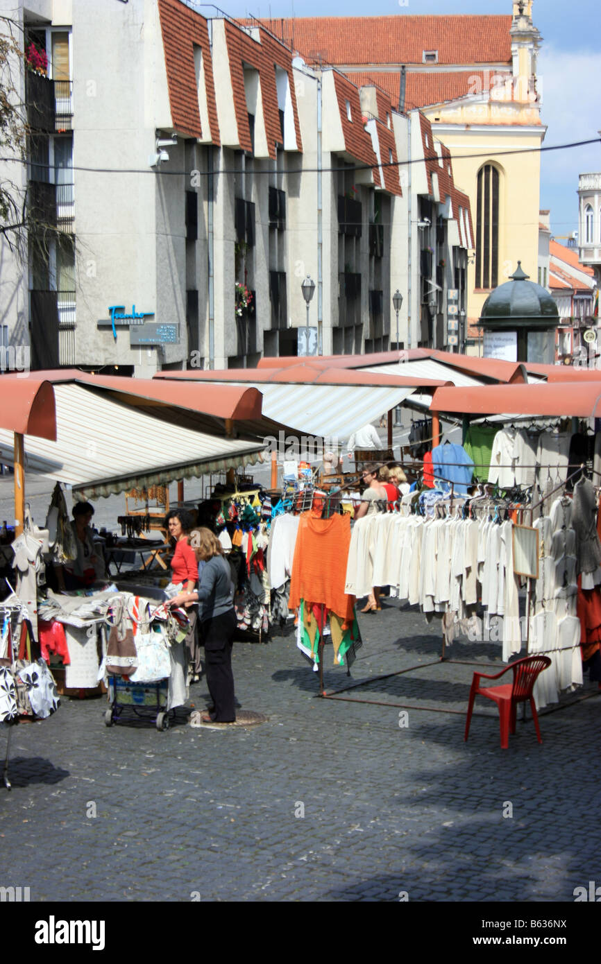 Lithuanian street market hi-res stock photography and images - Alamy